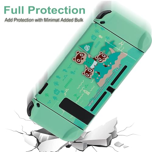 Protective Case Compatible with Nintendo Switch, Switch Case Cute Animal Theme Crossing Design Switch Protective Cover Switch Skins Cases for Girls Boys Switch Game Accessories