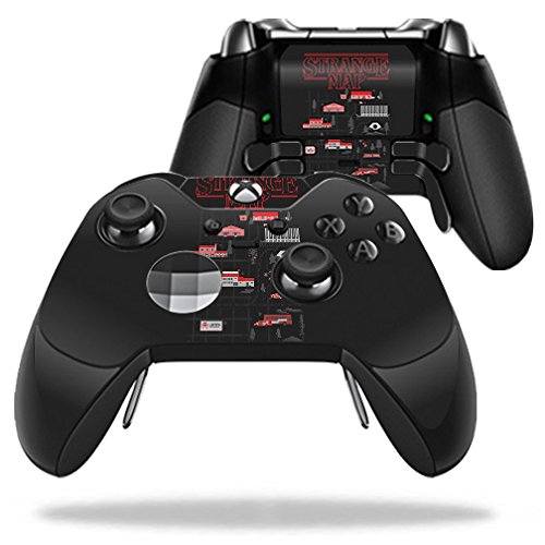 MightySkins Skin Compatible with Microsoft Xbox One Elite Controller - Strange Map | Protective, Durable, and Unique Vinyl wrap Cover | Easy to Apply, Remove, and Change Styles | Made in The USA