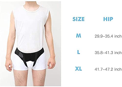 Support Post Surgery Hernia Pain Relief Truss Brace for Single/Double Inguinal Or Sports Hernia with Two Removable Compression Pads &Groin Straps Surgery & Injury Recovery Hernia Belt Inguinal Hernia