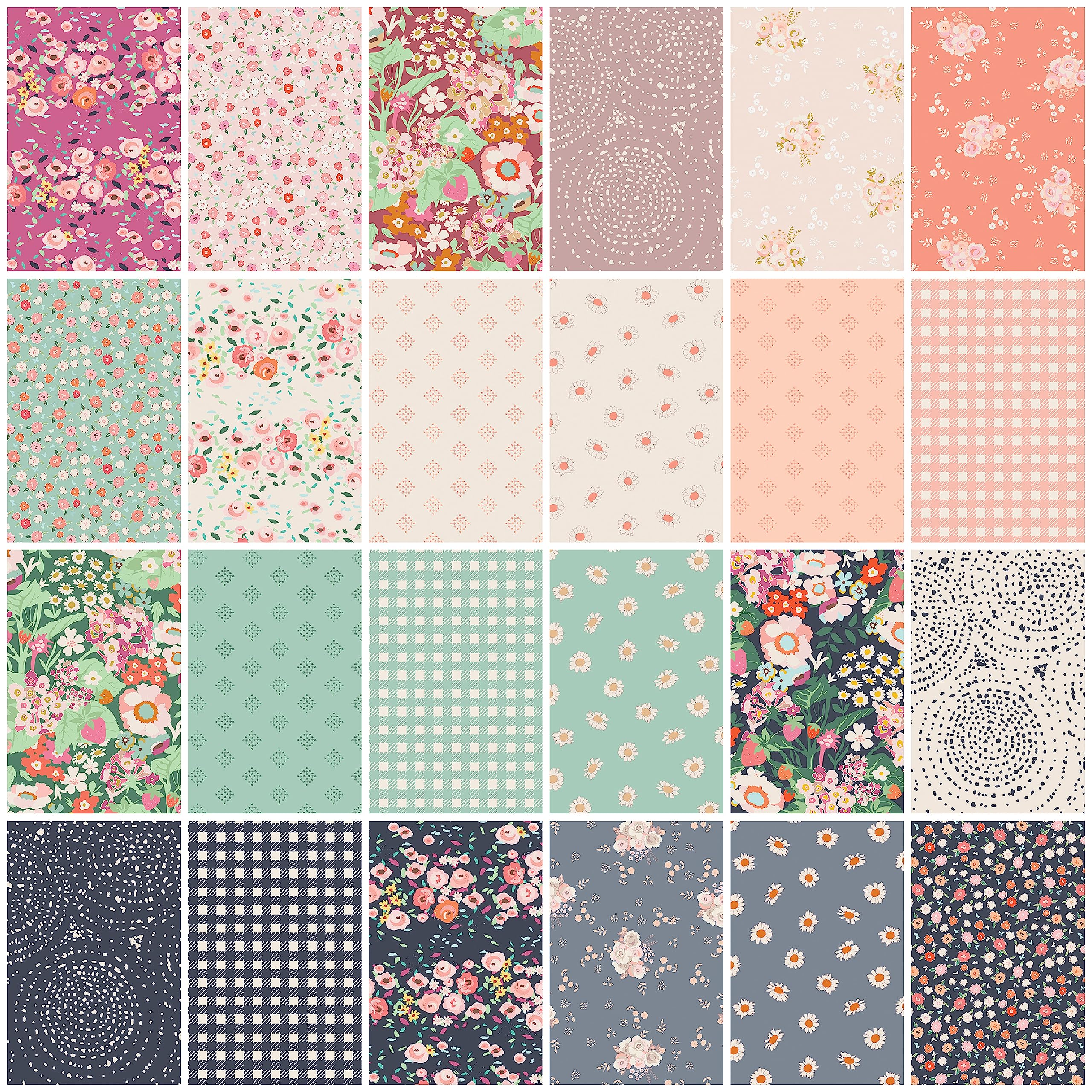 Minki Kim in The Afterglow 24 Fat Quarters Riley Blake Designs FQ-13370-24