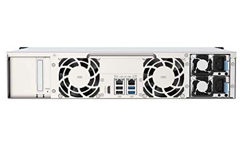 QNAP TS-853DU-RP 8 Bay Rackmount NAS with Two 2.5GbE Ports, Redundant PSU