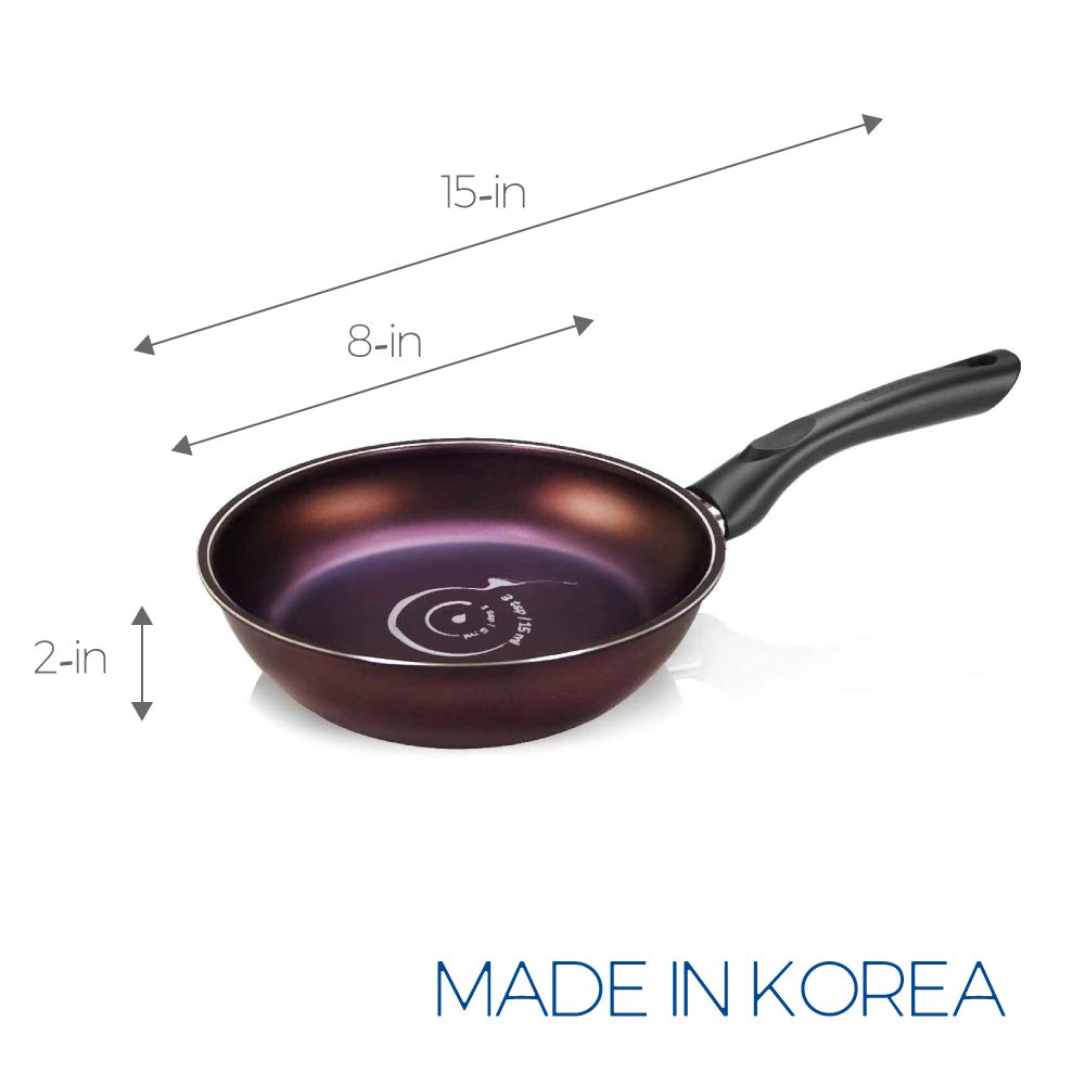 TECHEF - Art Pan Collection, 8-in Nonstick Frying Pan, Made in Korea (Frying Pan 8-in)