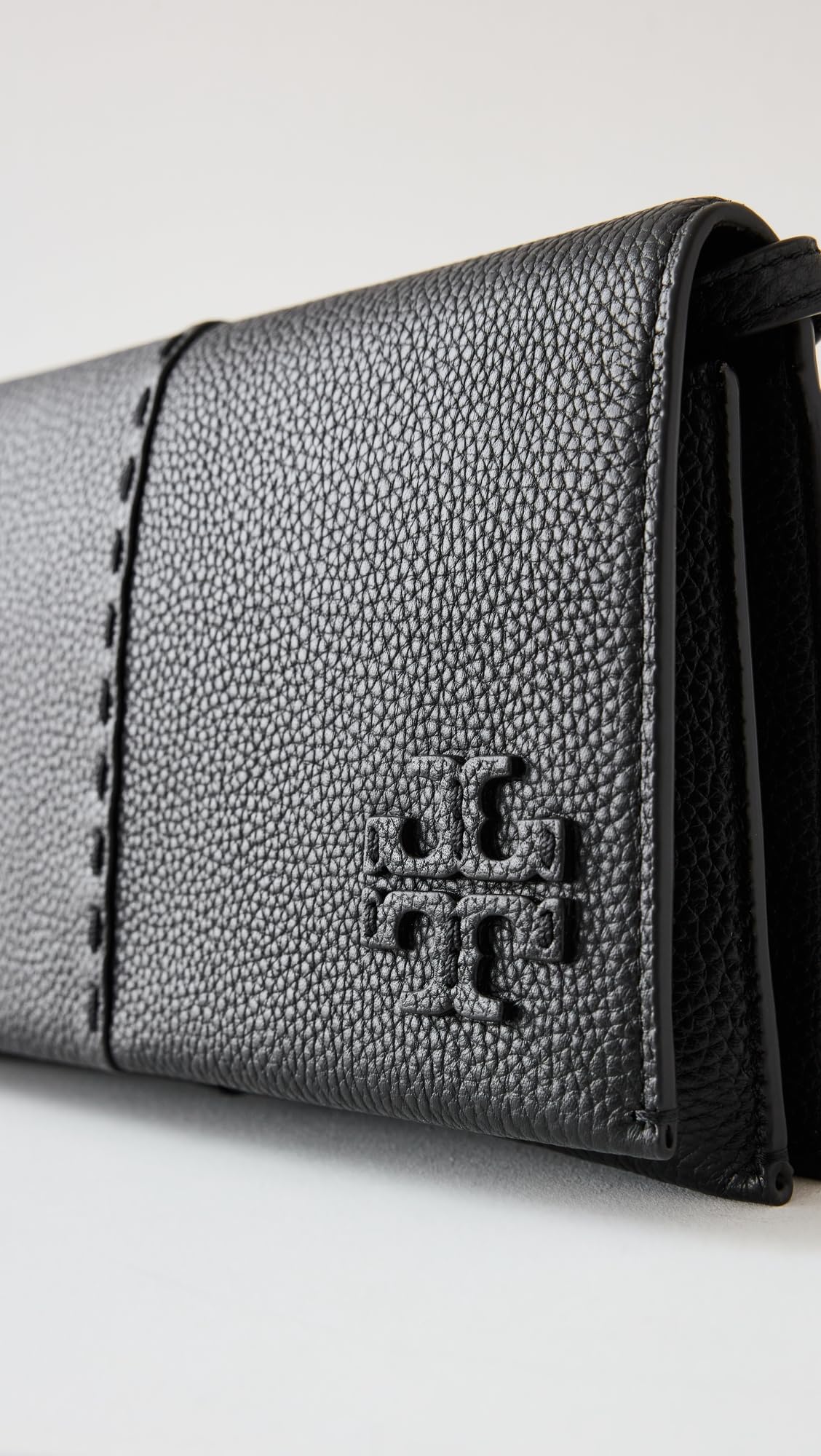 Tory Burch Women's McGraw Wallet Crossbody, Black, One Size
