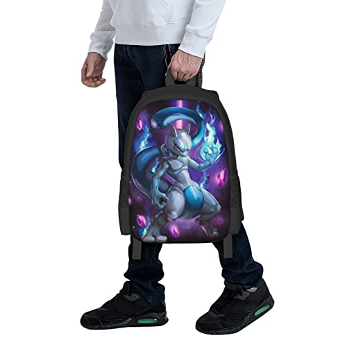 NSMB Monsters Backpack Ergonomic Back Pad Durable Laptop Bag Large Book Bag Travel Daypack Wear Resistant Back