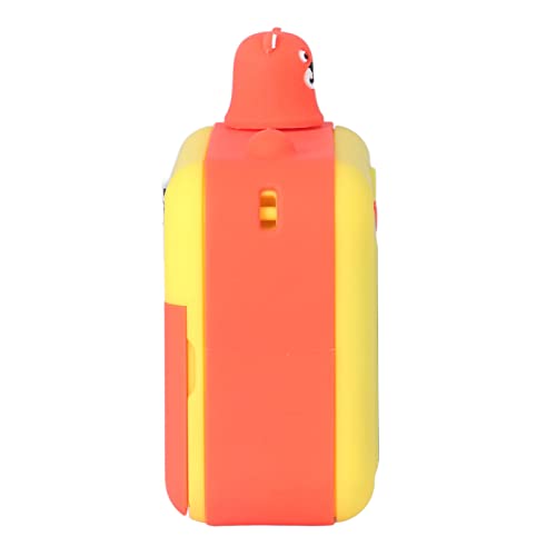 Printing Camera for Kids, Thermal Printing Camera LCD Screen for School (Yellow)