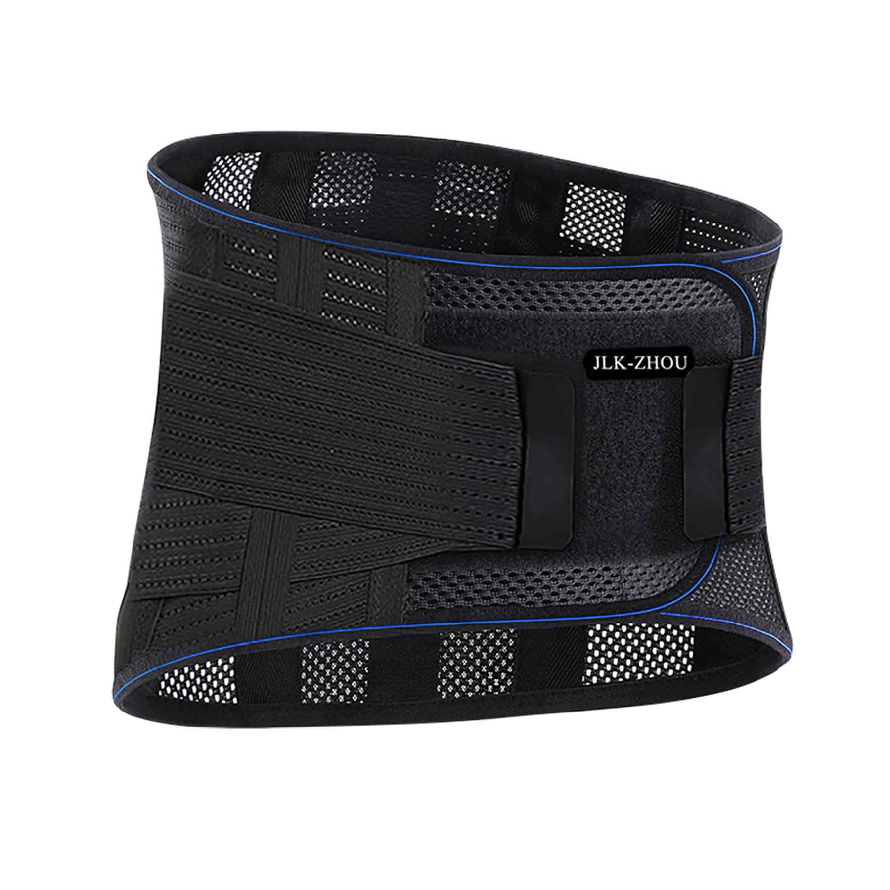 Shiki Faery Lumbar Support Belt, Back Brace for Lower Back Pain Relief, Breathable Back Support Belt with 5 Support Strip, Waist Back Protection & Support for Men and Women (X-Large)