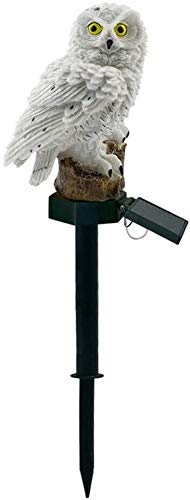 Owl Solar Light 4pcs, Owl Shape Light LED Solar Garden Light Lawn Lamp Waterproof Outdoor Lighting Night Light Decorative Home Garden