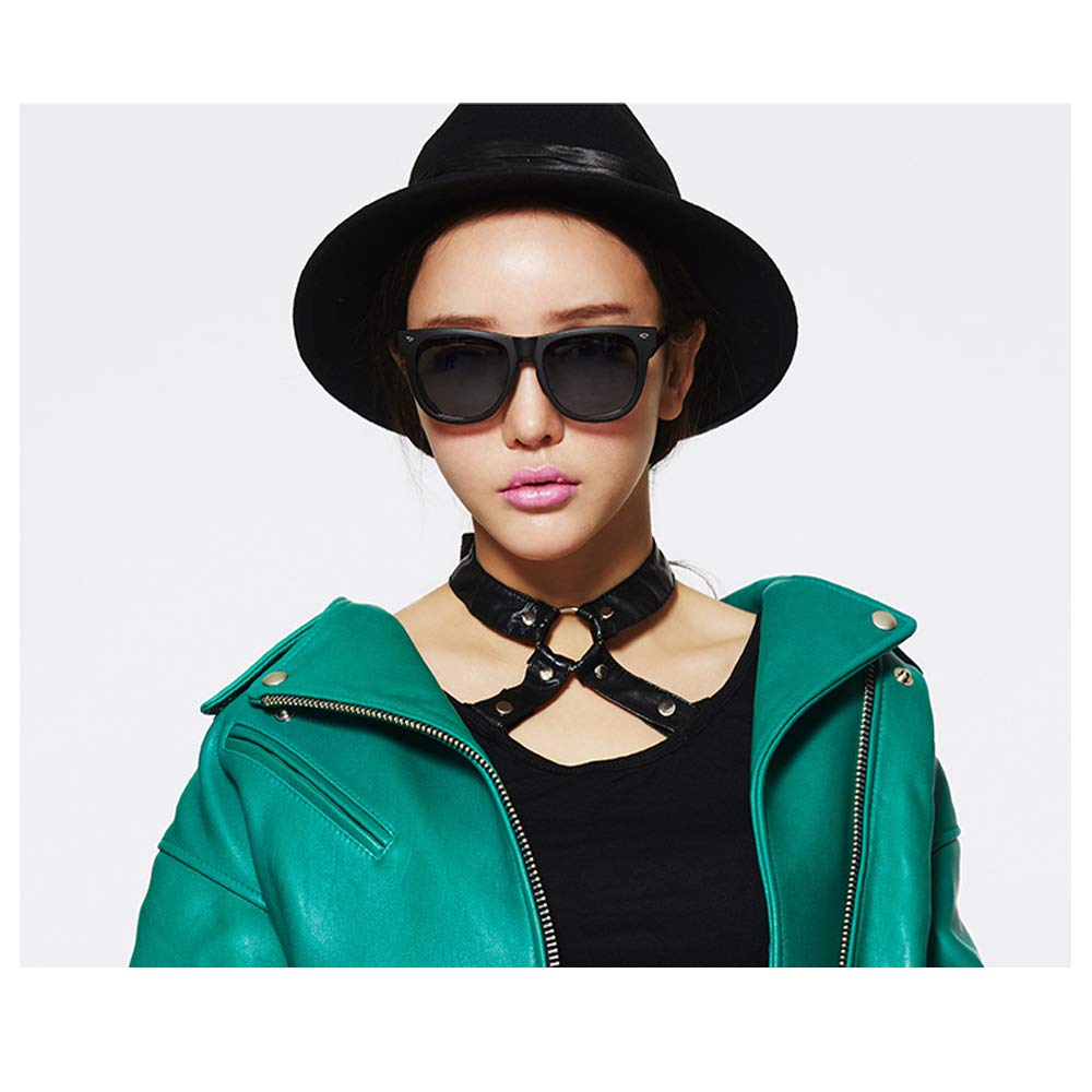 OopsMi Polarized Clip-on Sunglasses Unisex Anti-Glare Driving Sunglasses With Flip Up for Prescription Glasses (Black Lens)
