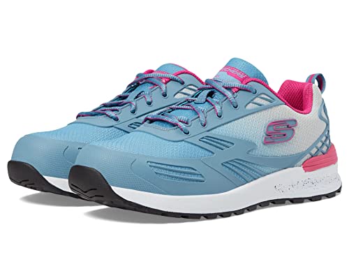 Skechers Pending Light Blue/Pink 7 B (M)