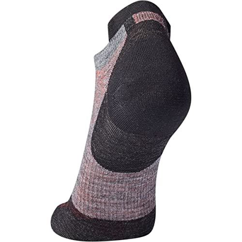 Smartwool SW001682052L Women's Cycle Zero Cushion Low Ankle Socks Medium Gray L