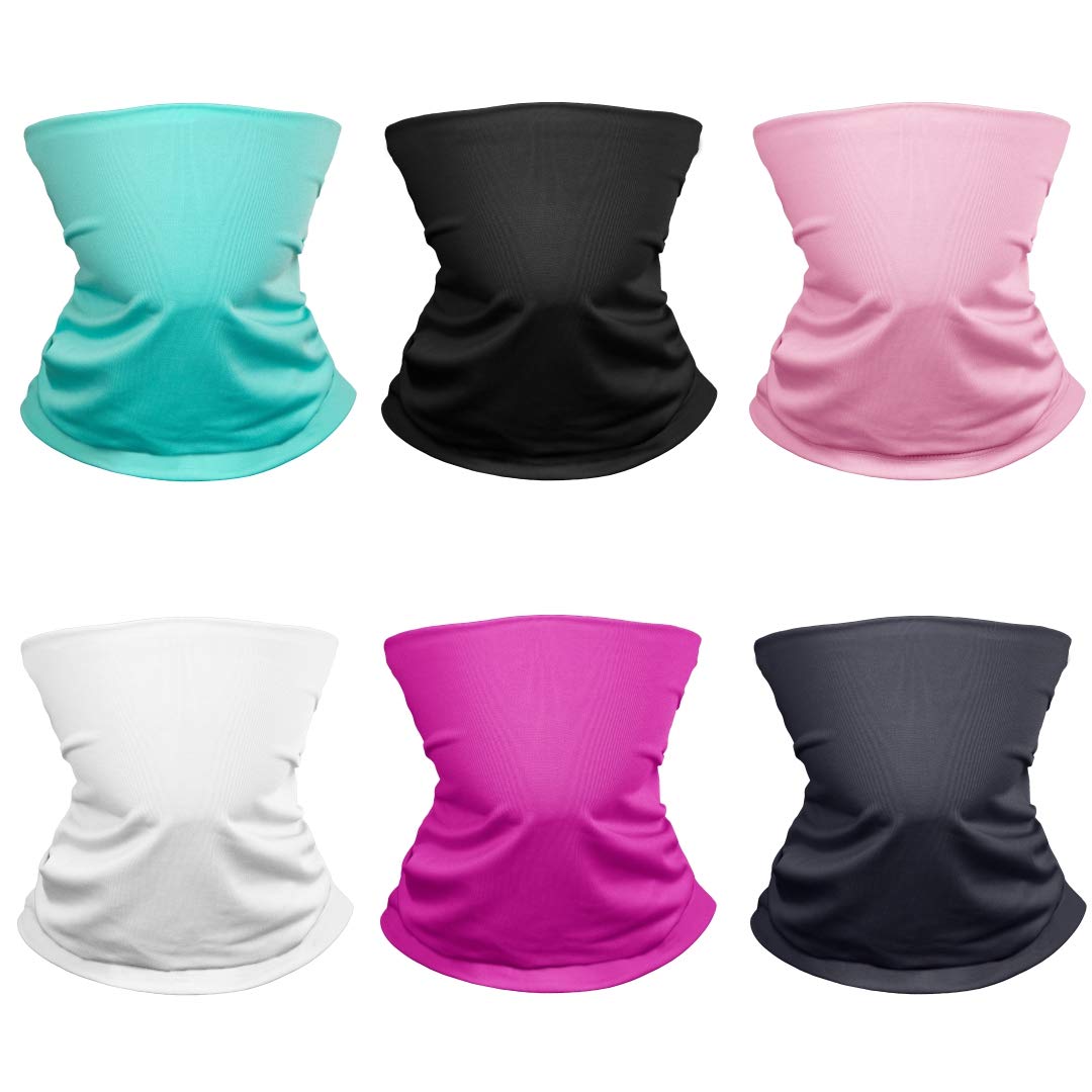 qualidyne UV Protection Face Mask Bandana Balaclava Scarf Neck Gaiter Headwrap scarve