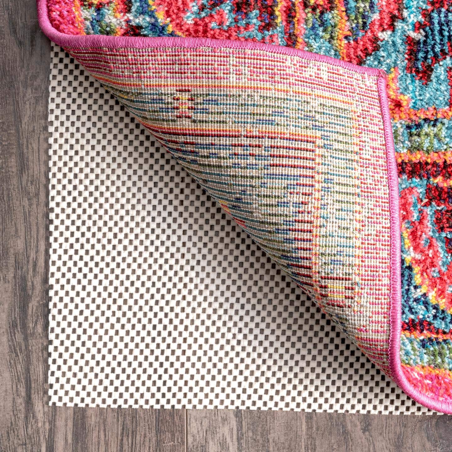 nuLOOM Beau Comfort Non Slip Rug Pad, 12x15, White