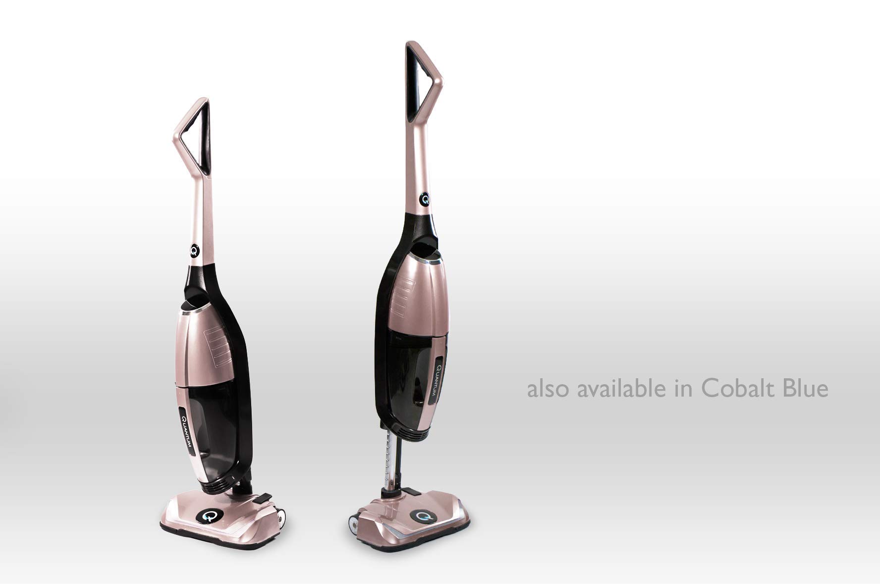 Quantum X Upright Water Vacuum Cleaner - No Filters, Telescopic Body, Pet Vacuum Cleaner and Picks Up Wet Spills, Unique Technology (Rose Gold) (Renewed)