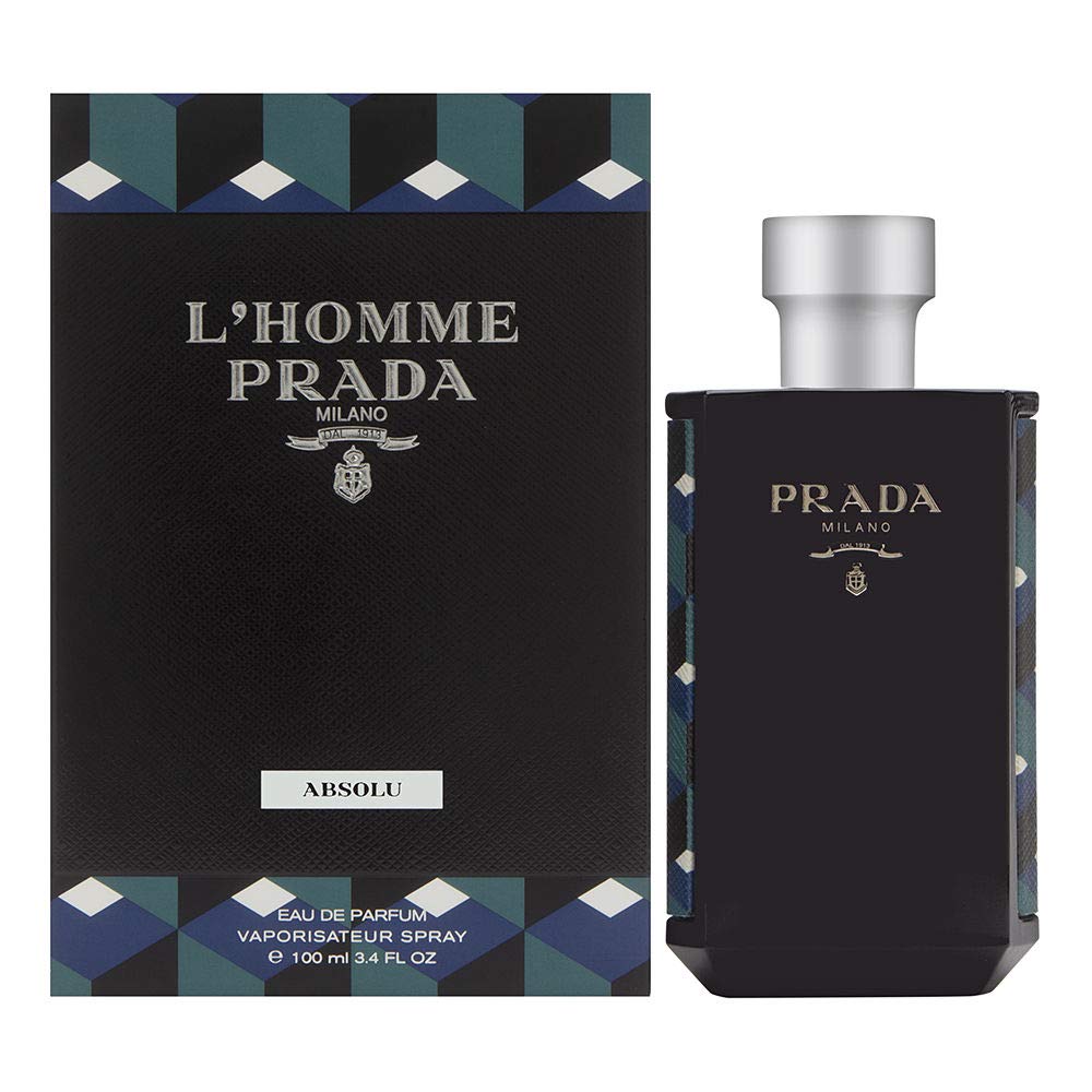 Prada L'homme Absolu by Prada Eau De Parfum Spray 3.4 oz Men