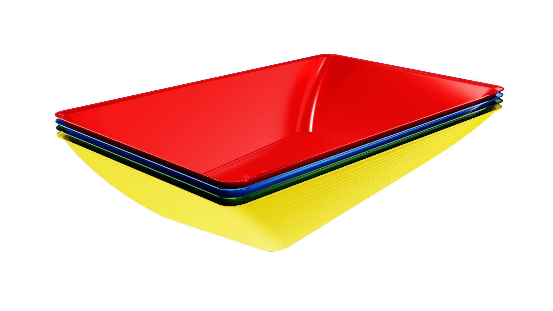 USA-Made Board Game Component Trays (4 Pack) - Accessories to Store Pieces from Your Favorite Games - Strategy - Roleplaying - Party Games