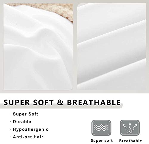 WMLYYZYQ Duvet Cover Queen White Tractor Bedding Sets Queen 3 Pieces Set for Adults Teens Kids, 3D Reversible Microfiber Bedding Comforters Set and Pillow Shams (Quilt Cover 90"x90")