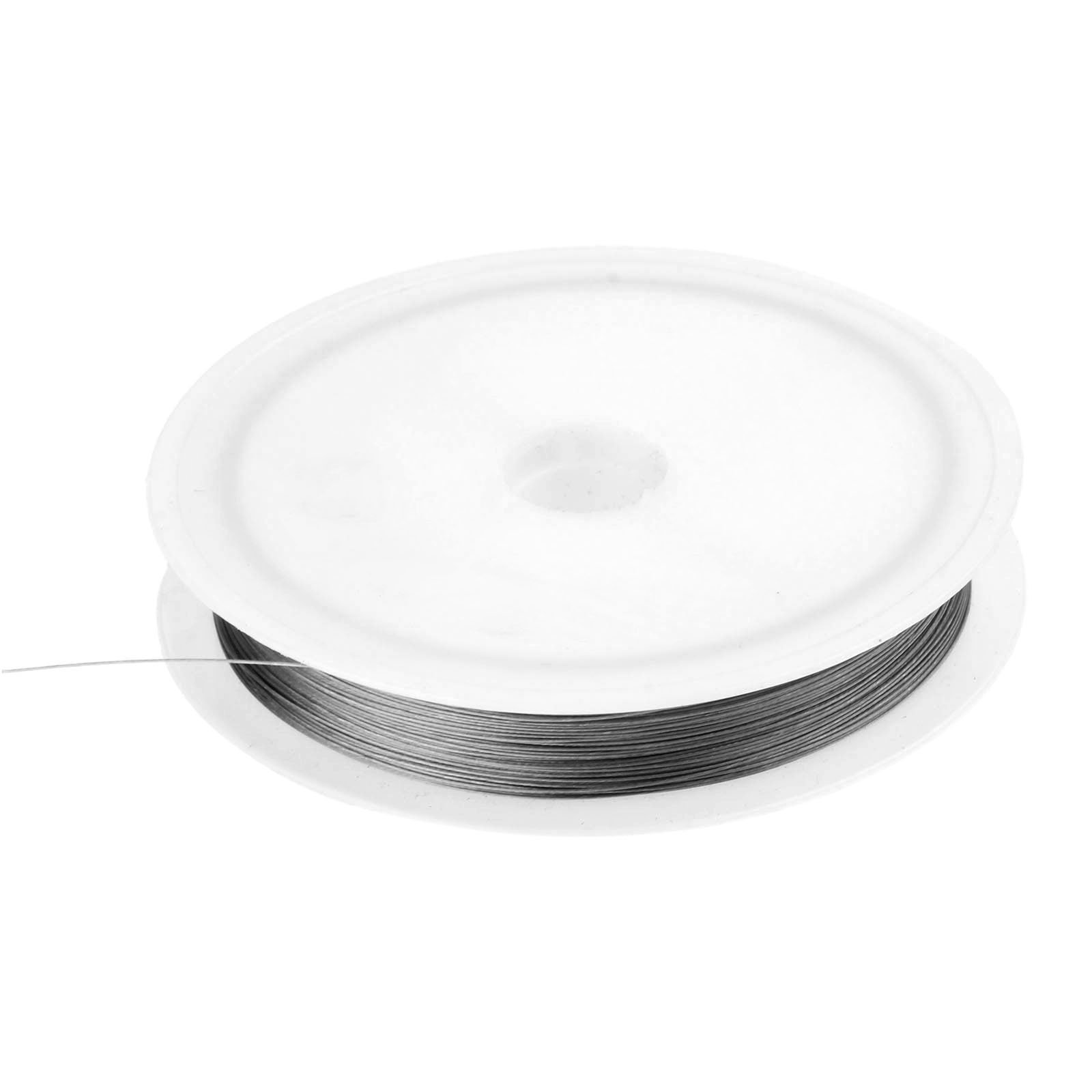 MUXSAM 50M Fishing Steel Wire Sea Fishing Lines 7 Strands Cover Plastic Waterproof