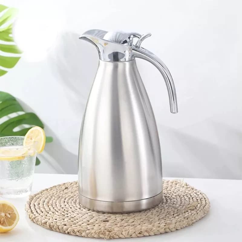 Thermos Set Stainless Steel Vacuum Flask 68oz = 2Liter 2022 New Model Double Walled Vacuum Insulated Thermos 304 Stainless steel Thermal Flask