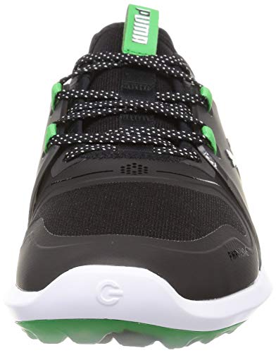 Puma Men's 194708 Golf Shoe, Black-Irish Green