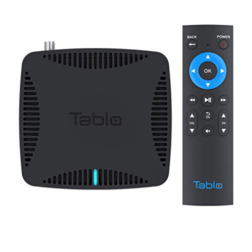 Tablo Quad HDMI [TQNS-HDMI-4B-01-CN] Over-The-Air [OTA] Digital Video Recorder [DVR] - with WiFi, Remote, Black