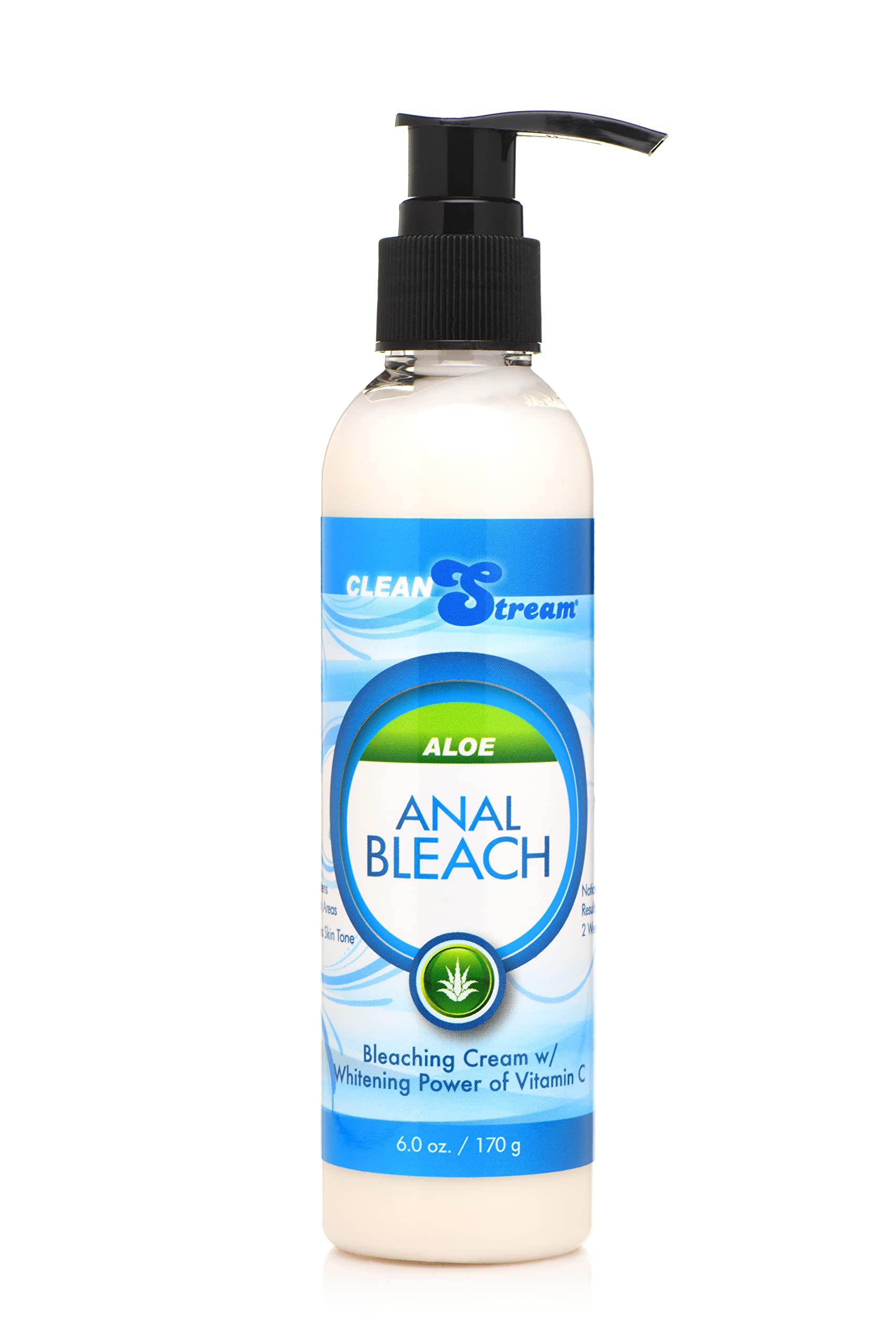 Master Series XR Brands Anal Bleach with Vitamin C and Aloe,White,6 Fl Oz (Pack of 1),AD419
