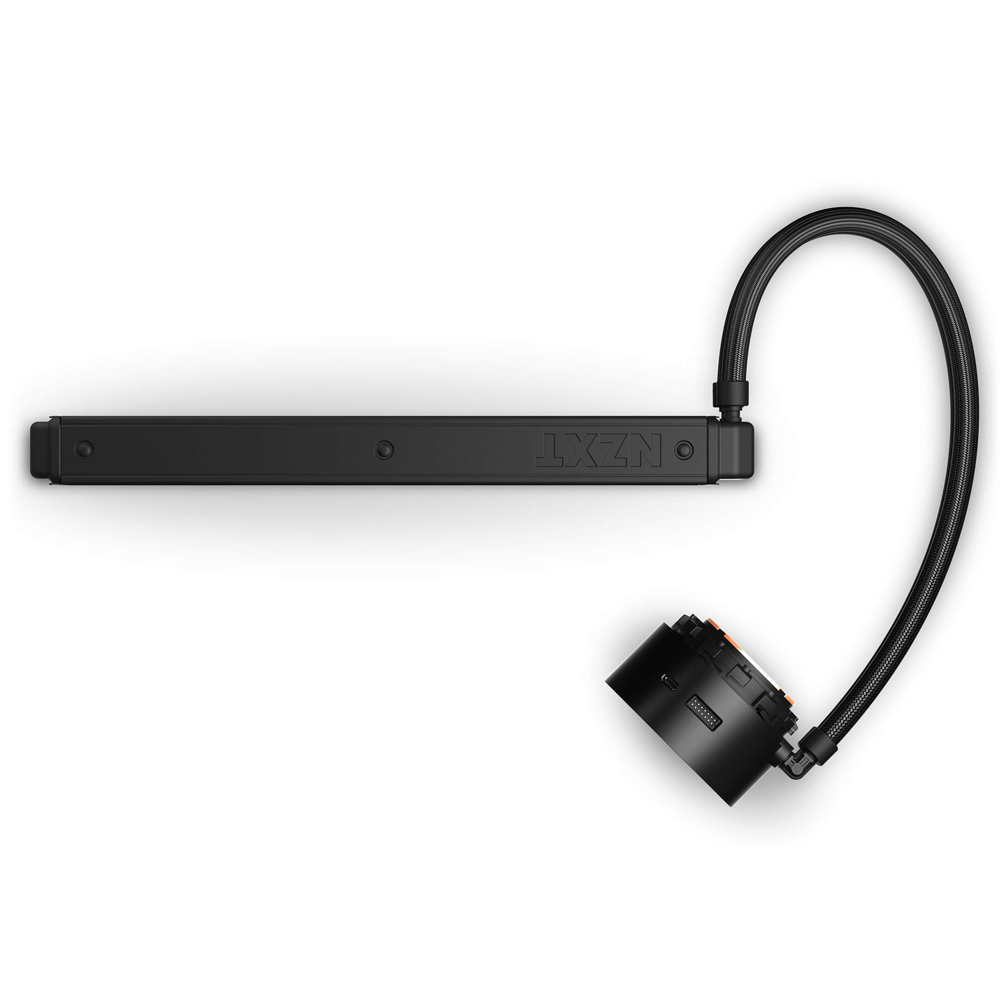 NZXT Kraken Z63 280mm - RL-KRZ63-01 - AIO RGB CPU Liquid Cooler - Customizable LCD Display - Improved Pump - Powered by CAM V4 - RGB Connector - AER P 140mm Radiator Fans (2 Included)