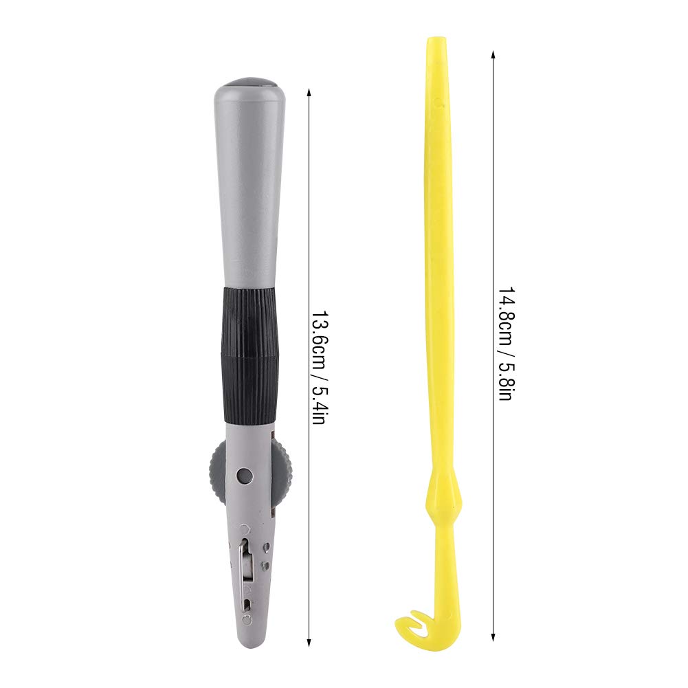Yeuipea Fishing Line Tie Tool,Manual Fishing Hook Tier Line Tying Tool with Sub line Single Hook Fast Knot Tyer Tools