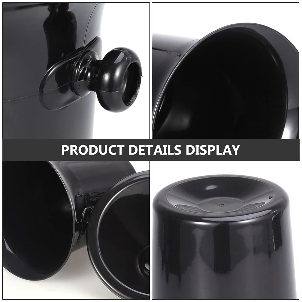 YARDWE 4Pcs Wine Tasting Dump Bucket Champagne Bucket Spit Wine Barrels Ice Bucket Cold Wine Barrels for Wine Whiskey Cocktails