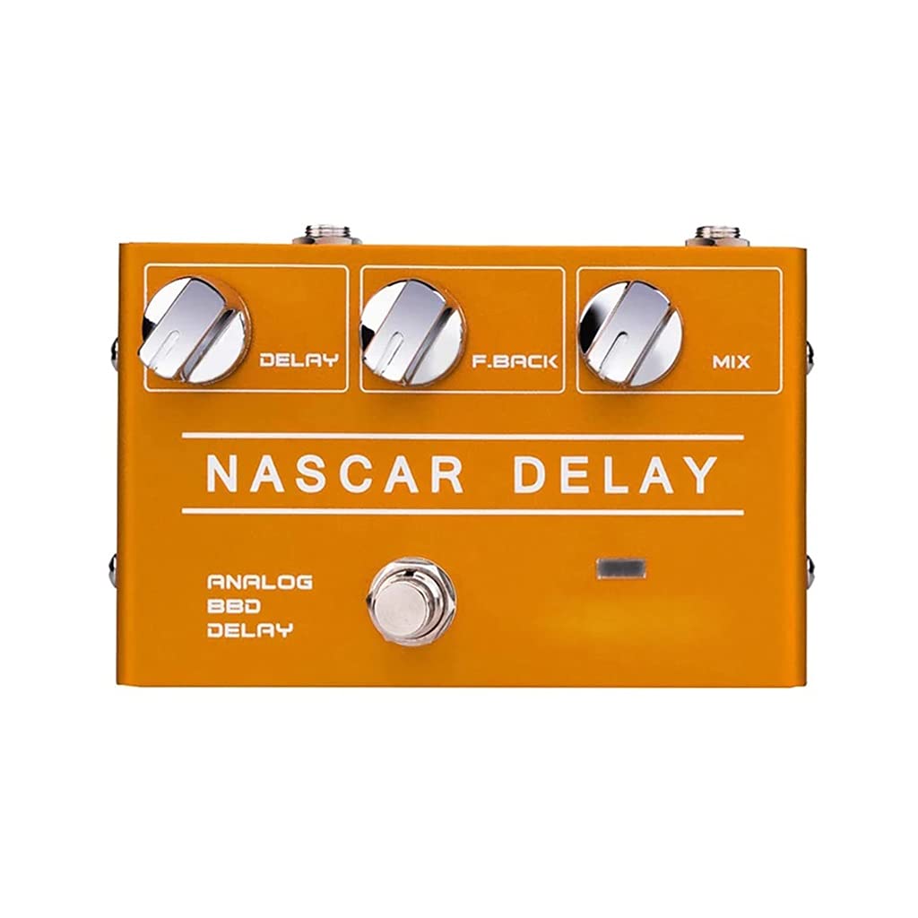 ZYZMH Delay Effect Pedal by Classic BBD Deliver Warm Natural Sound Perfect for Solo Analog Delay Guitar Pedal