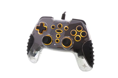 Nyko Air Glow Controller for PlayStation 4 - LED Light Show and Hand Cooling Fan - Wired 10Ft Cable - PlayStation 4
