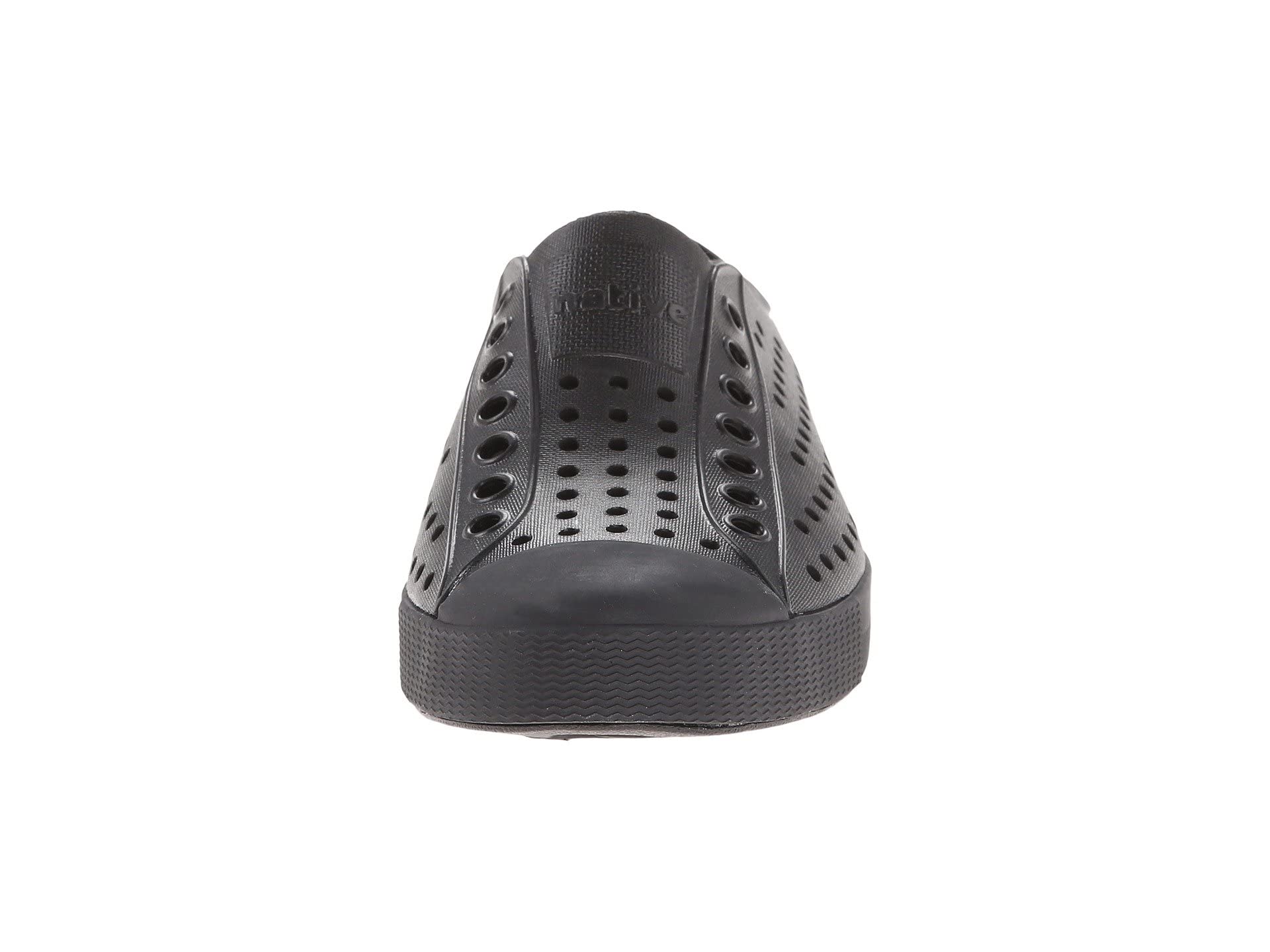 Native Shoes, Jefferson, Lightweight Sneaker for Adults, Jiffy Black/Jiffy Black, 11 M US Women/9 M US Men