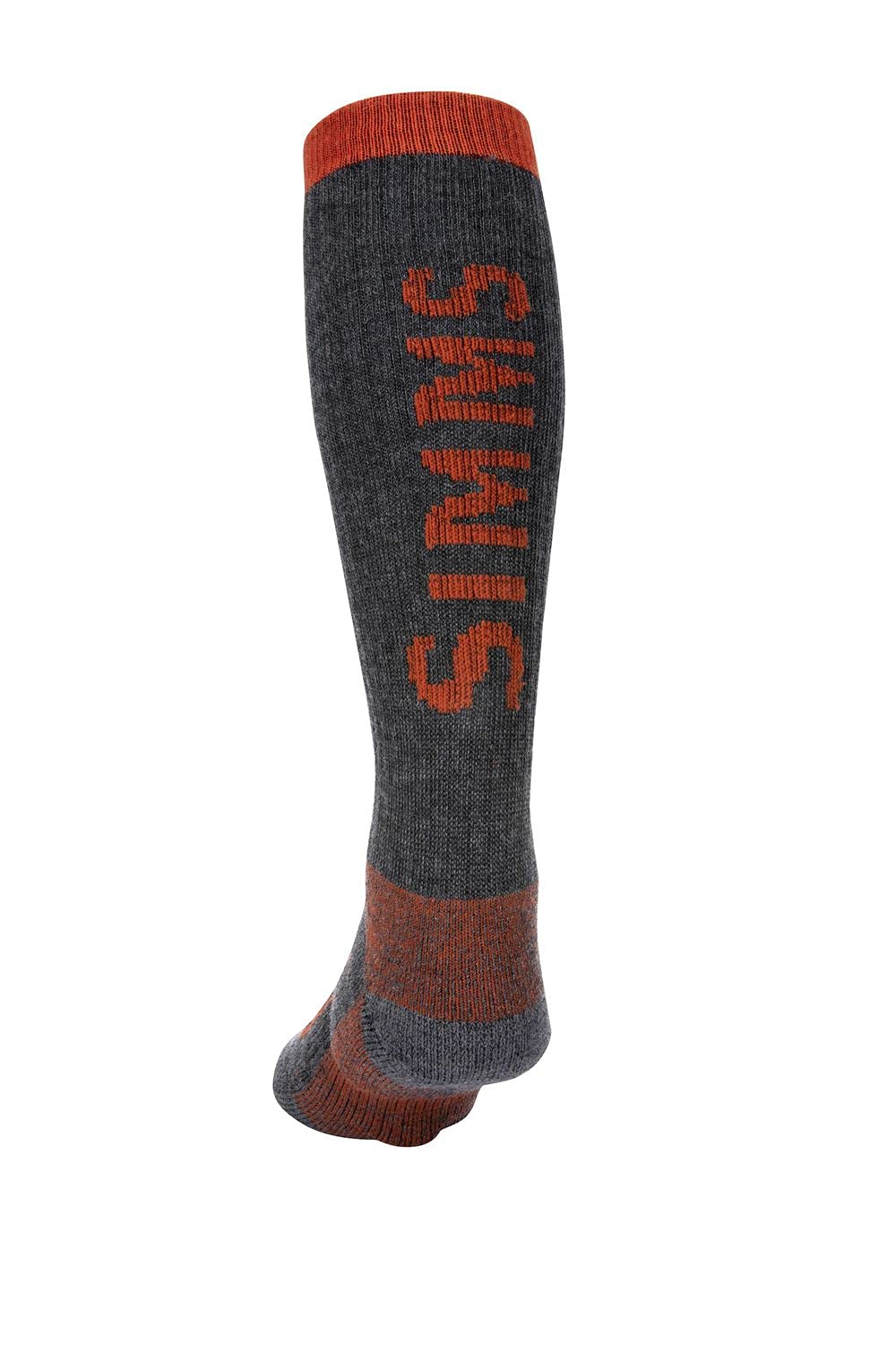 Simms Men's Merino Wool Thermal OTC Sock, Medium, Carbon