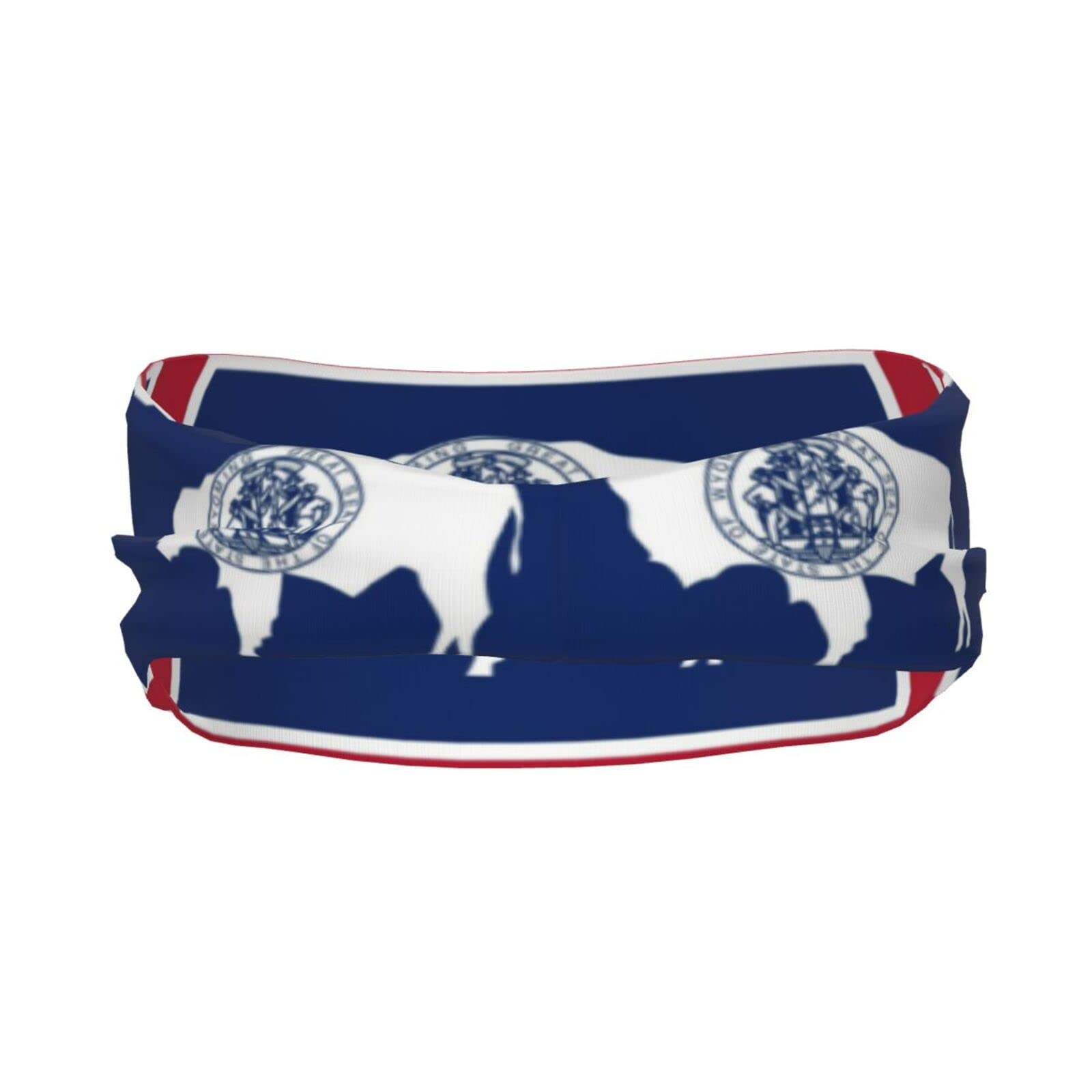 Wyoming Flag Cooling Headband Sports Headbands for Men and Women Moisture Wicking
