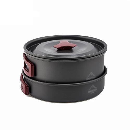 YFDM Camping Cookware Outdoor Cookware Set Camping Tableware Cooking Set Travel Tableware Cutlery Utensils Hiking Picnic Set