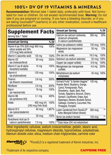 Nature's Way Alive! Women's 50+ Complete Multivitamin, Supports Healthy Heart, Brain, Bones*, B-Vitamins, Gluten-Free, 50 Tablets (Packaging May Vary)