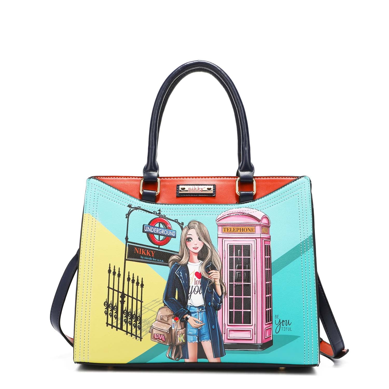 MISS YOUR CALL 3 PIECE SET (TOTE, CROSSBODY, WALLET) - NK12371