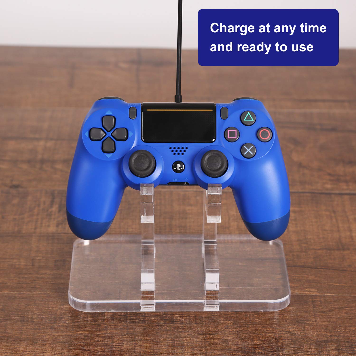 OAPRIRE Universal Controller Stand Holder - Fits Modern and Retro Game Controllers - Perfect Display and Organization - Limited Edition Handcrafted Controller Accessories with Crystal Texture