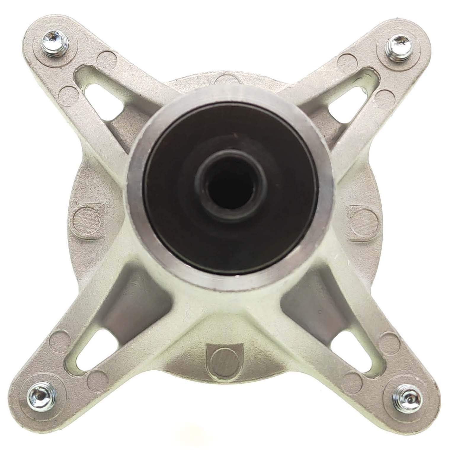 q&p 2 Pieces Deck Spindle Assembly Replaces 117-7439 & 117-7268 Fits 42"50"Timecutter 2011, SS5000, SS4200,MX5000 Models,Holes Tapped for Easier Install with 4 Bolt