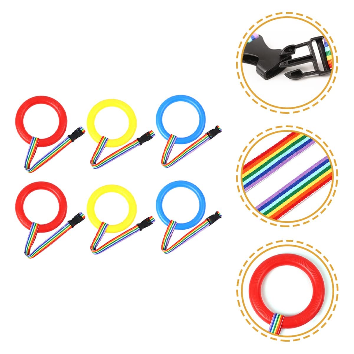 Walking Rope for Preschool,Kids Walking Rope,Kindergarten Walking Rope, 6/12/24/36Pcs Preschool Walking Rope with Handles (24PCS)