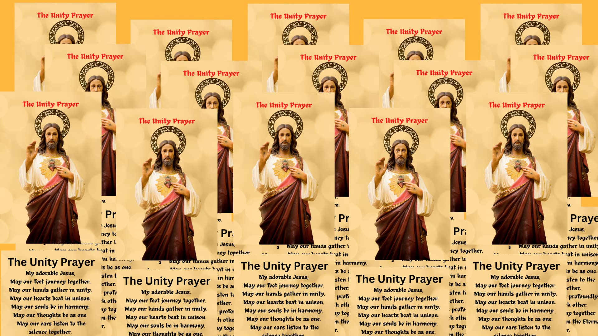 The Unity Prayer Card - 20 pack