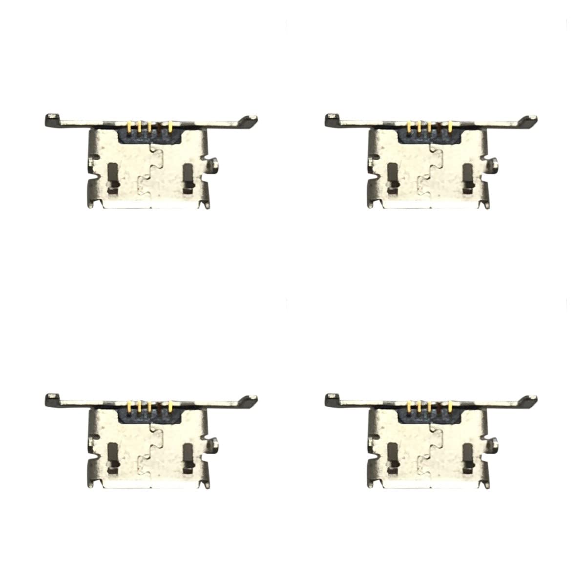 ZAHARA 10PCS Micro USB Charging Port Controller Socket Replacement for Xbox One 1537 or 1708