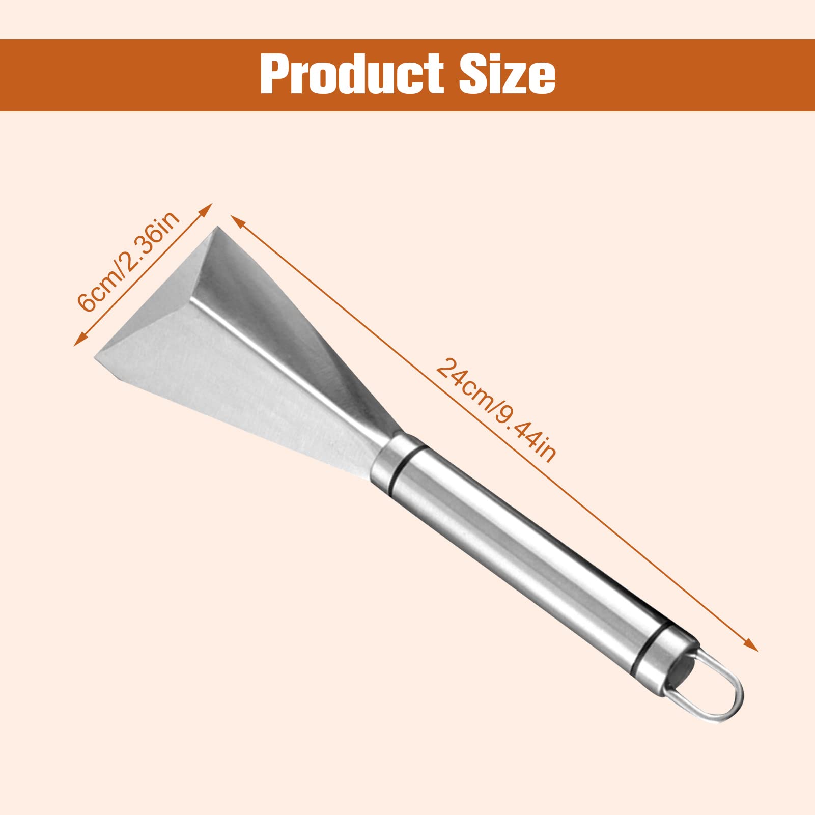 Stainless Steel Fruit Carving Knife - V Shape Channel Knife Tool, Fruit & Vegetable DIY Carving Tool, Food Carving Mold Carving Tool Kitchen Accessories for Home Kitchen DIY Platter Tray Decoration