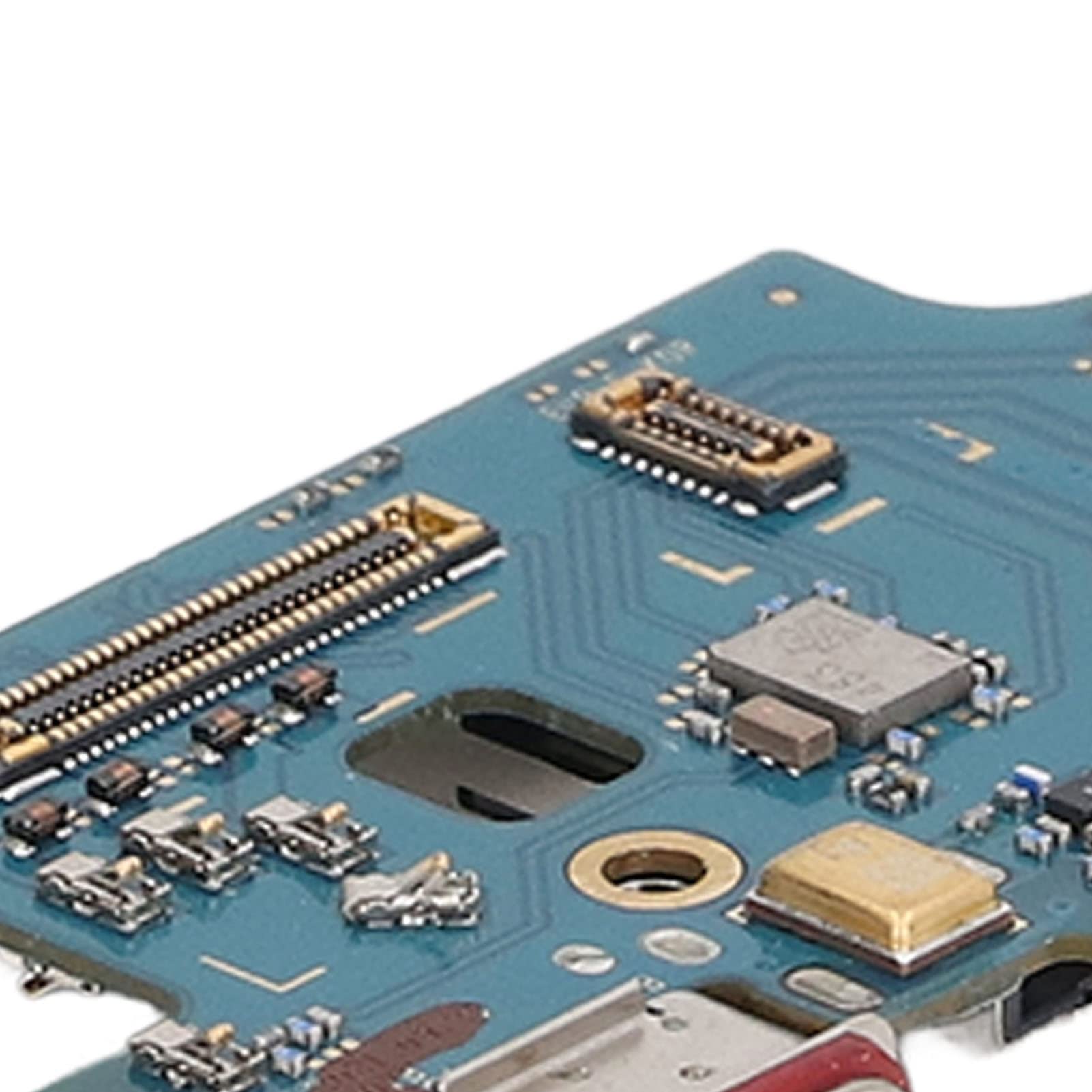 USB Port Flex Cable, Replacement PCB Material Stable Charger Dock Board Cable for Cellphones (S906B European Version)