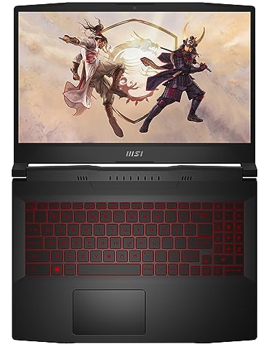 MSI Katana GF66 Gaming Laptop (Intel i7-12700H 14-Core, 32GB RAM, 8TB PCIe SSD, GeForce RTX 3060, 15.6" 144 Hz Full HD (1920x1080), WiFi, Bluetooth, Backlit KB, Webcam, Win 10 Pro) with USB-C Dock
