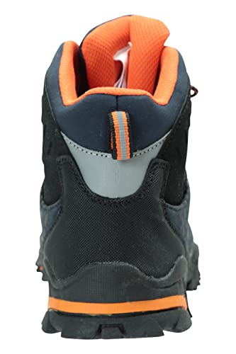 Mountain Warehouse Softshell Kids Hiking Boots Petrol Blue Kids Shoe Size 13 US