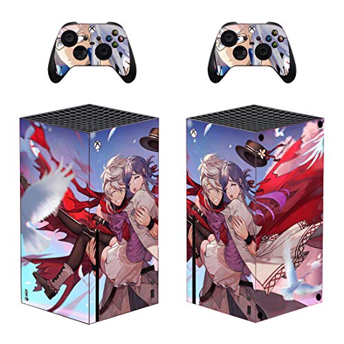 Plunderer Anime X-box-One-Series X Console Vinyl Skin Decal Stickers for X-box-One-Series X Controller Skin KAJAL MANI