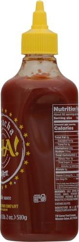 Texas Pete Sriracha Cha! Hot Chile Sauce, 18 oz