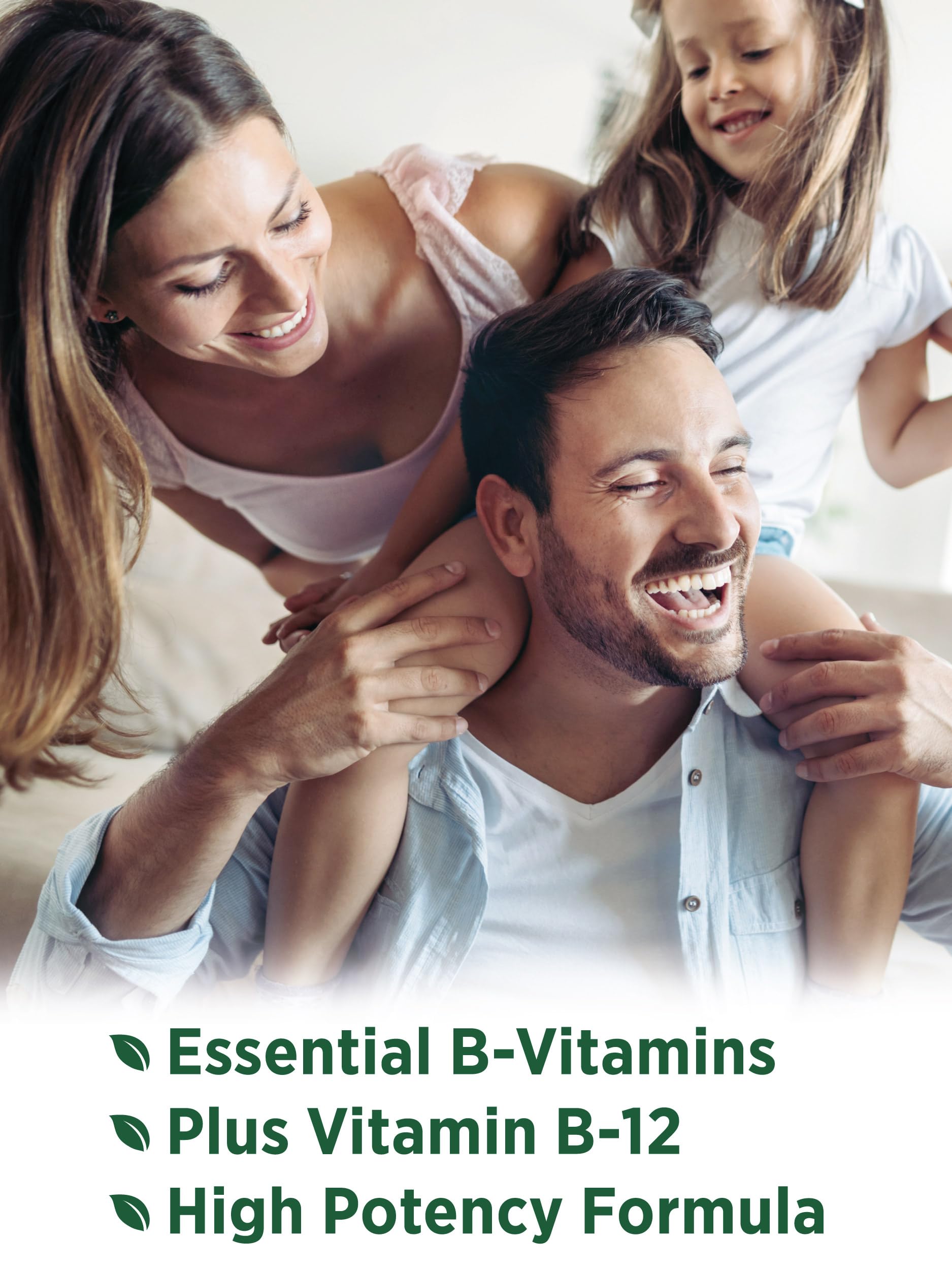 Nature's Truth Vitamin B Complex | Plus B12 | 165 Tablets | Vegetarian, Non-GMO & Gluten Free