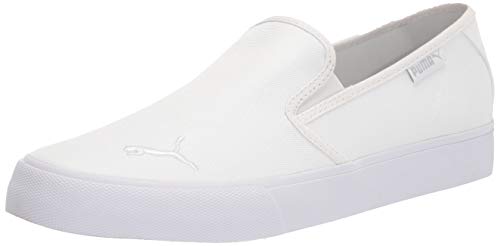 PUMA Bari Slip-On Cat Puma White/Puma White 9.5 B (M)