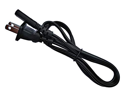 UpBright New AC 120V Power Cord Cable Plug Lead Charger Compatible with Frigidaire EFMIS183-SS EFMIS188-SS EFMIS189-SS 10L 15-Can Retro Mini Cooler Fridge Brushed Stainless Steel Rugged Refrigerator